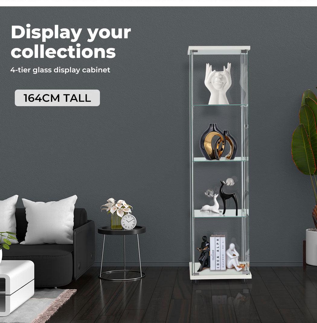 Stacked Glass Display Storage Cabinet - White – STACKED Storage