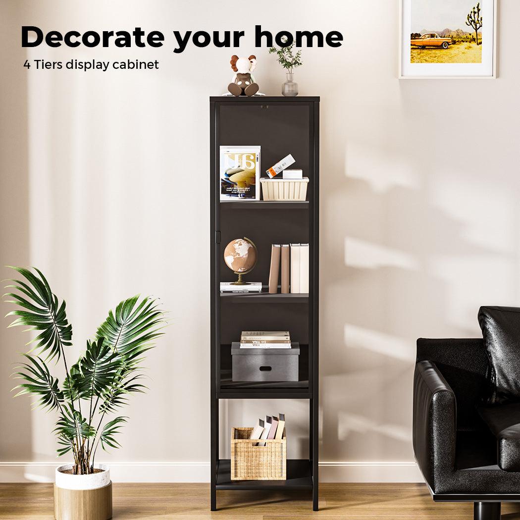 Display Cabinet With Glass Doors | Stacked Australia – STACKED Storage